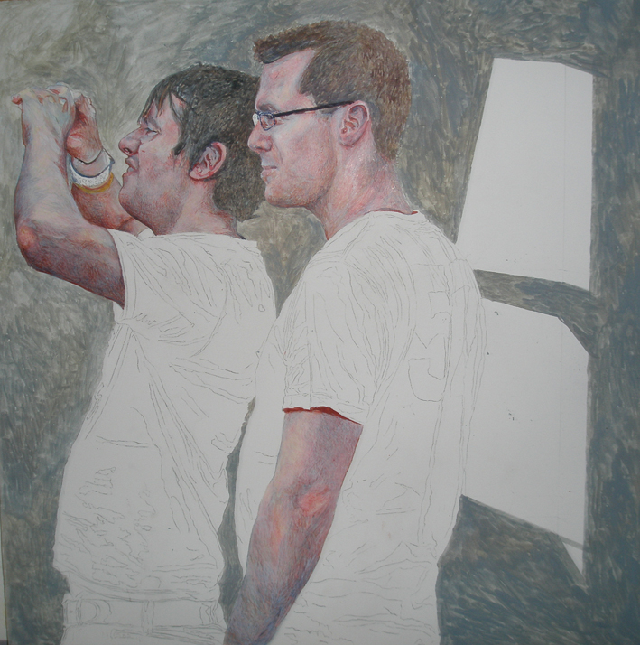 David Stevenson Painting Process